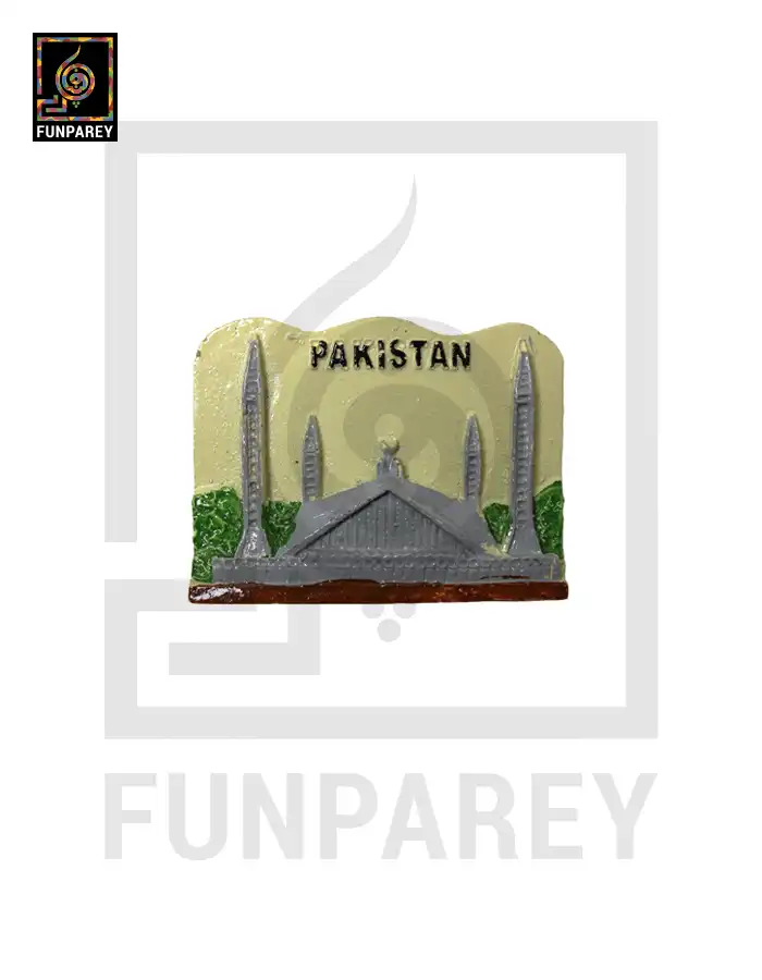 Resin Fridge Magnet – Faisal Masjid – Funparey